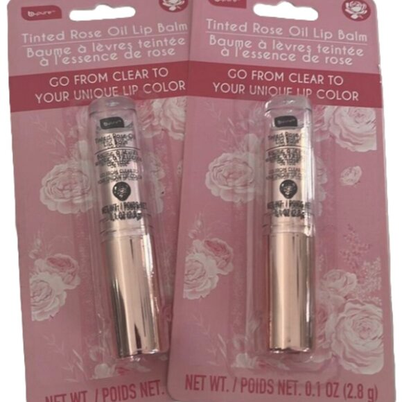 B-Pure | Makeup | B Pure Tinted Rose Oil Lip Balm Color Changing Ph ...